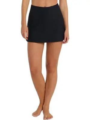 HERMOZA Madison Swim Skirt - Black