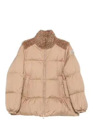 Moncler Esnaie Short Down Jacket - Beige