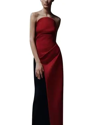 SAFIYAA Misaki Strapless Dress
