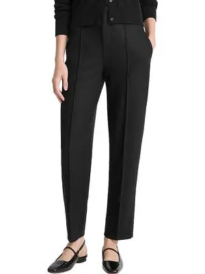 Vince High-rise Tailored Pants - Black