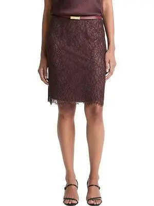 Vince Lace Skirt - Fig