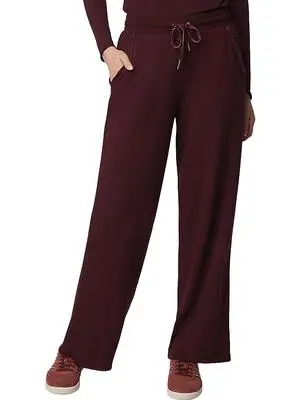 Splendid Supersoft Trim Pants - Rosewood