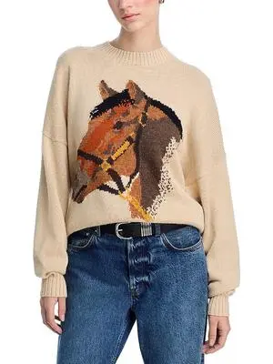 THE GREAT. The Stable Pullover Sweater