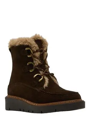 Blondo Monday Waterproof Lace-up Boot - Java Suede