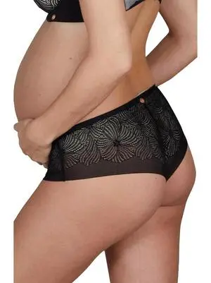 CACHE COEUR Dahlia Maternity Shorty - Black