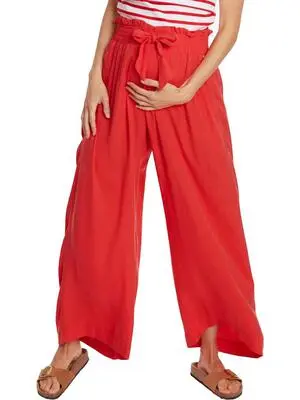 CACHE COEUR Sahel Maternity Pants Coral