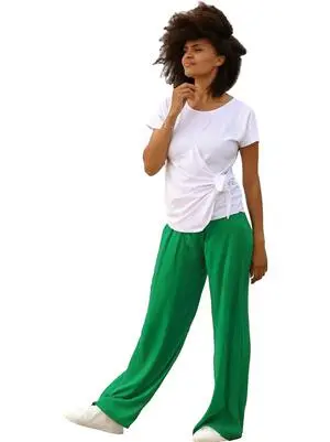 CACHE COEUR Sahel Maternity Pants Green