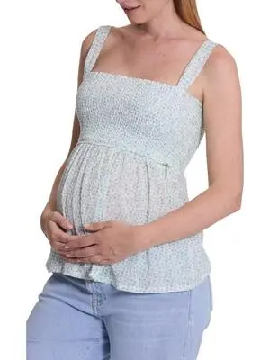 CACHE COEUR Ambre Maternity And Nursing Top - Sky