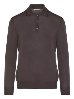 CANALI Wool Blend Polo Shirt