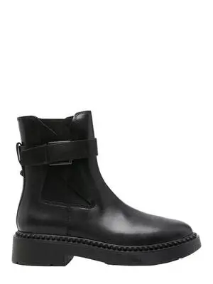 Ash Leather Chelsea Boots - Black