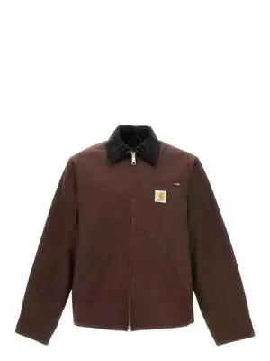 Carhartt Work In Progress Corduroy Bomber Jacket - Brown