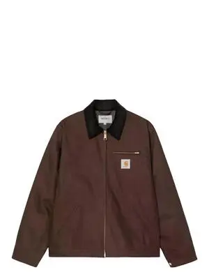 Carhartt Work In Progress Detroit Corduroy-collar Jacket - Brown