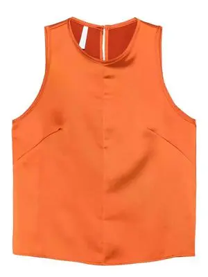 Imperial Sleeveless Tank Top - Orange