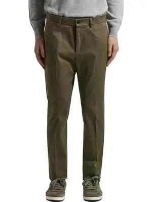 PESERICO Pressed-Crease Trousers
