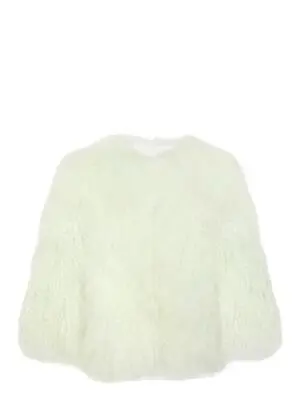 YVES SALOMON Shearling Jacket - Green