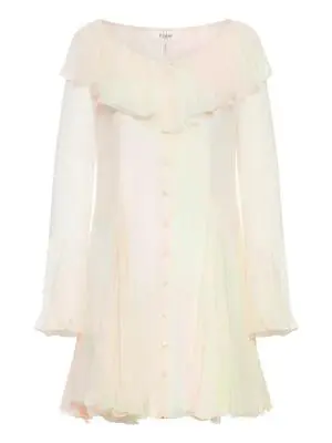 CHLOÉ Mini Dress With Ruffled Detailing