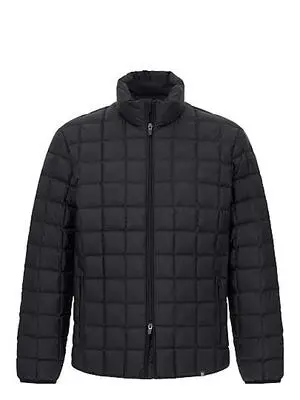 Boggi Milano Quilted Shell-down Jacket - Navy Blue