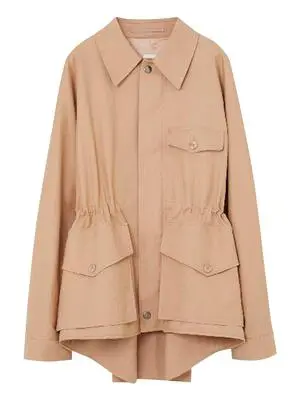 Burberry Oversized Jacket - Tan