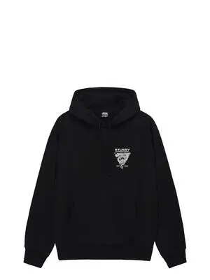 StÜssy Hooded Sweatshirt - Black