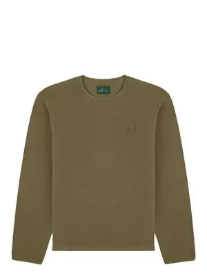 Aimé Leon Dore Long-sleeve Fleece Tee - Green