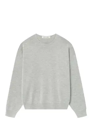 Fear Of God Merino Long Sleeve Crewneck Sweater - Grey