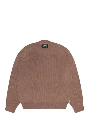 StÜssy Exposed Seam Crewneck - Brown