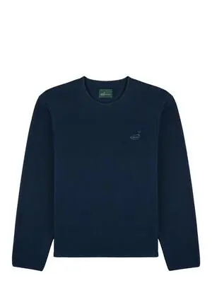 Aimé Leon Dore Golf Fleece Long-sleeve Tee - Blue