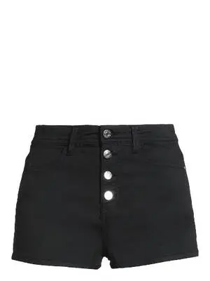 Guess Regular Fit Gabardine Shorts - Black