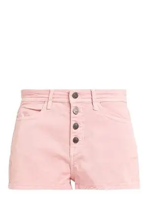 Guess Regular Fit Gabardine Shorts - Pink