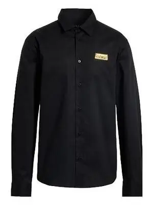 Versace Shirt Size Cotton - Black