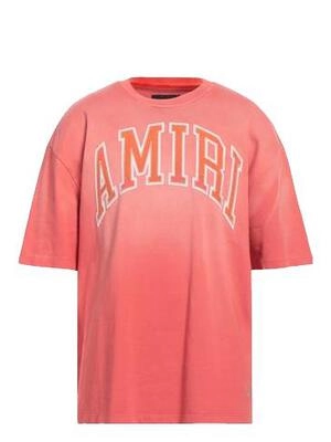 Amiri T-shirt Coral Size Cotton, Elastane - Red