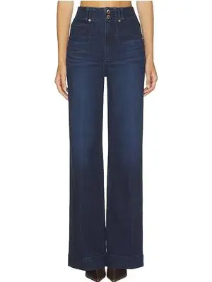 PISTOLA Lana Double Button Wide Leg Jeans - Startstruck