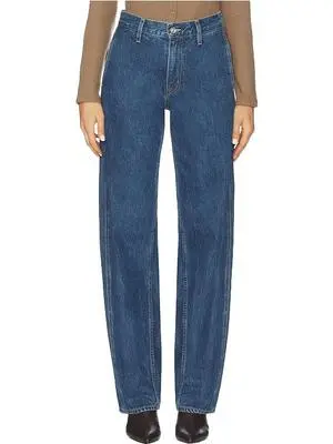 SLVRLAKE Cassie Chino Wide Leg Jeans - Forbidden Love