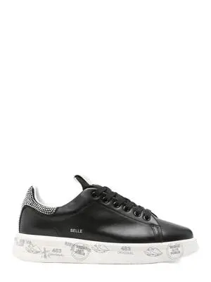 Premiata Belle Studded Sneakers - Black