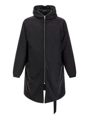 Rick Owens Hooded Parka - Black