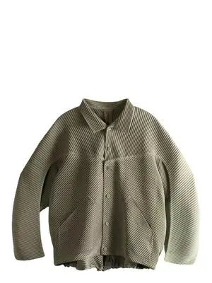 Issey Miyake Pleated Jacket - Grey