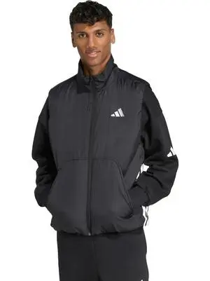 Adidas City Tech Climawarm Padded Insulated Vest - Black / Black