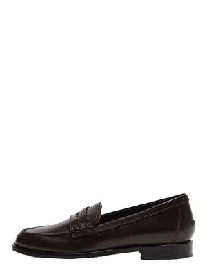 AeydĒ Oscar Loafer Flats - Moka