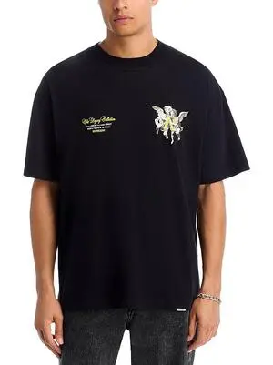 REPRESENT Oversized Legacy Cherubs Tee - Jet Black