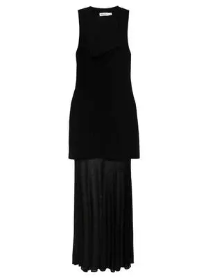 Simkhai Cowl-neck Maxi Dress - Black