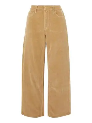 B Sides Elissa Cotton-corduroy Wide-leg Pants - Brown