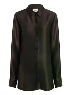 Khaite Auryn Shirt - Brown