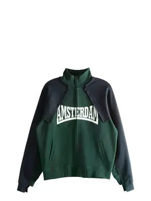 Vetements Zip-up Sweatshirt - Green