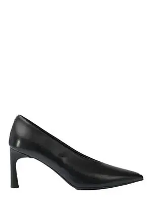 HALMANERA Pointed-toe Heeled Pumps - Black