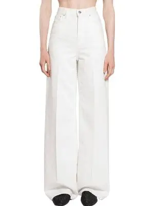 TOTÊME Wide Leg Denim - White