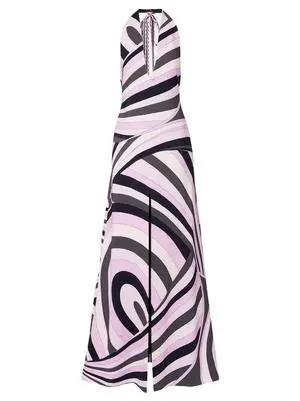 Emilio Pucci Iride Halterneck Gown - Pink