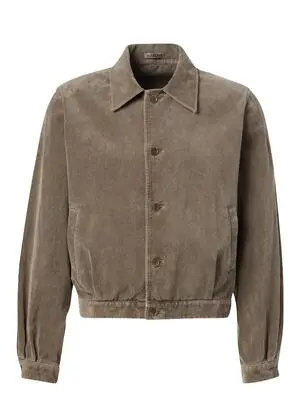 Auralee Cotton Corduroy Blouson Jacket - Brown