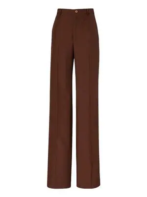 Gucci High-rise Straight Pants - Brown