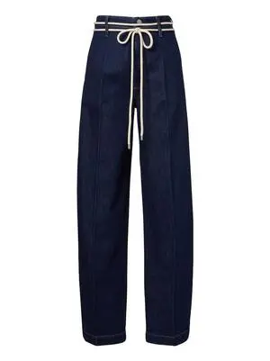 Sportmax Nembi High-rise Wide-leg Jeans - Blue
