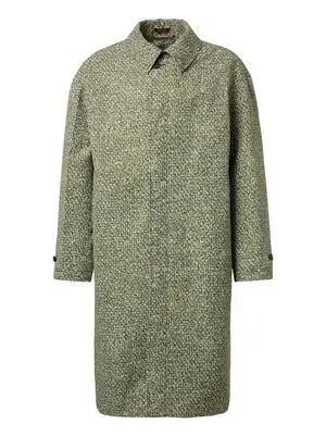 Gucci Printed Poplin Car Coat - Green